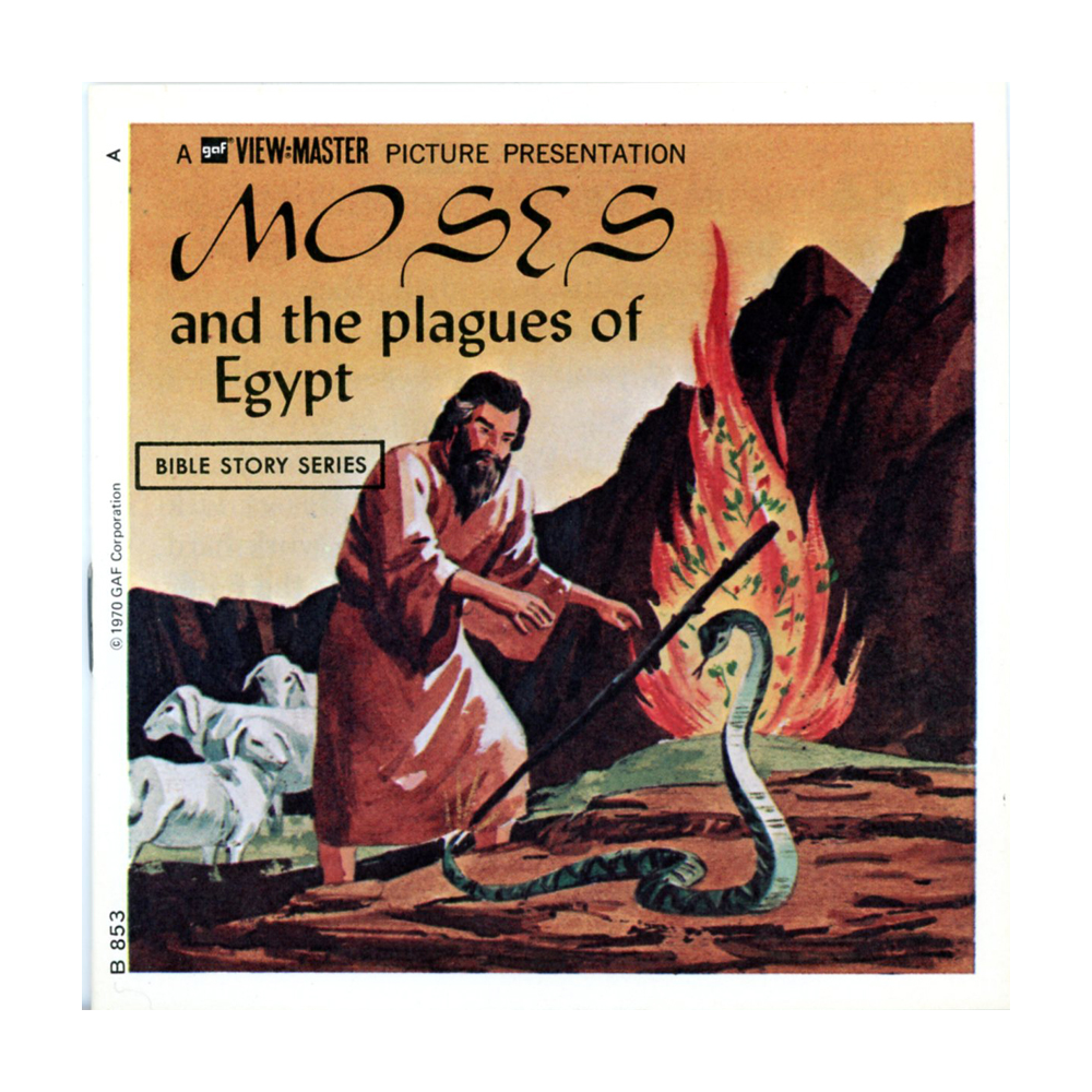 Moses and the Plagues of Egypt - Vintage Classic View-Master(R) 3 Reel ...