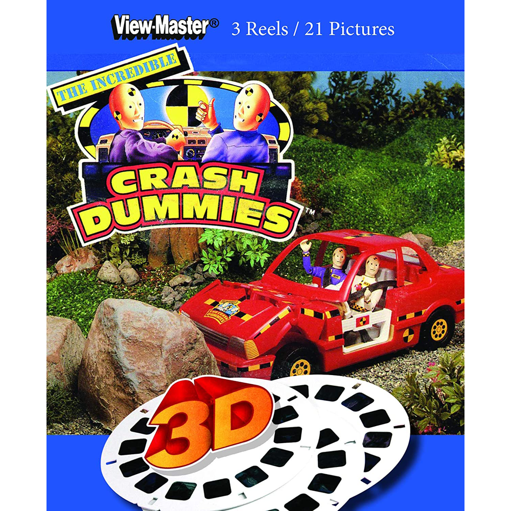 Crash Dummies - Cartoons - View Master 3 Reel Set – worldwideslides