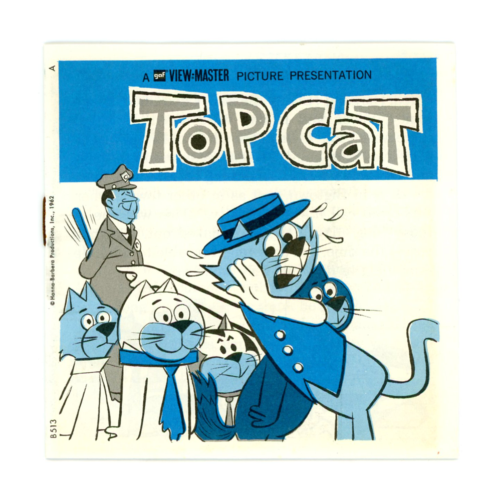 Top Cat - B513 - Vintage Classic View-Master - 3 Reel Packet - 1960s V ...