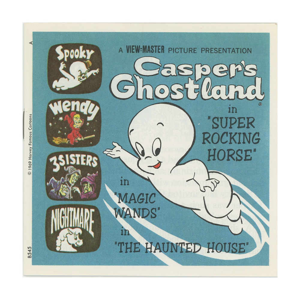Casper's Ghostland - View-Master 3 Reel Packet - 1970's - vintage - (B ...