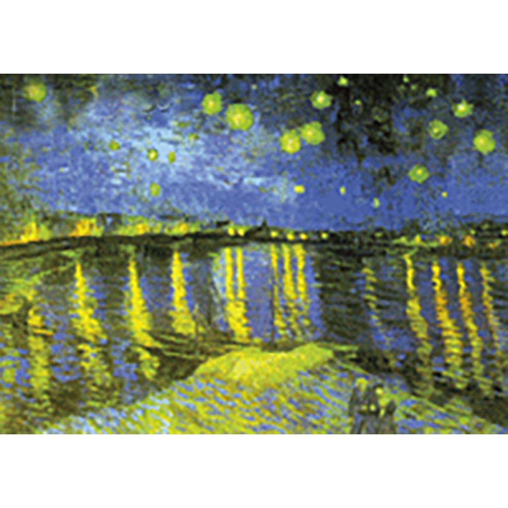 Starry Night Over The Rhone Vincent Van Gogh